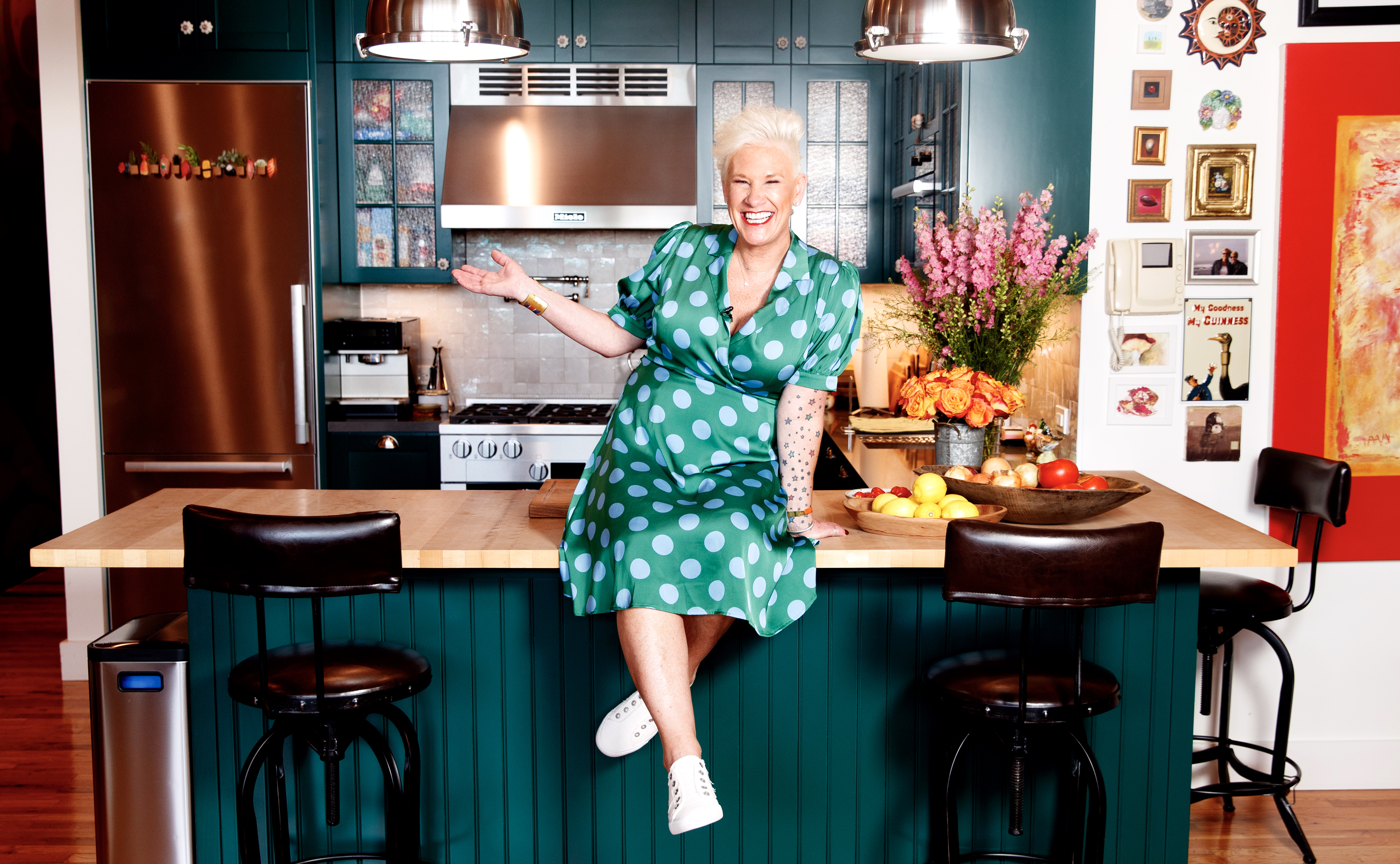 Food Network chef Anne Burrell dead at 55