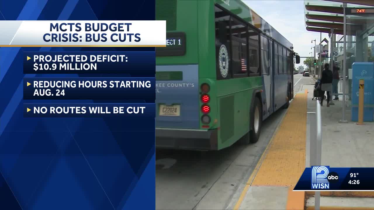 MCTS to reduce fall service but won't cut routes