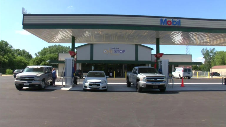 Brand new Mobil Oneida One Stop celebrates grand opening with ...