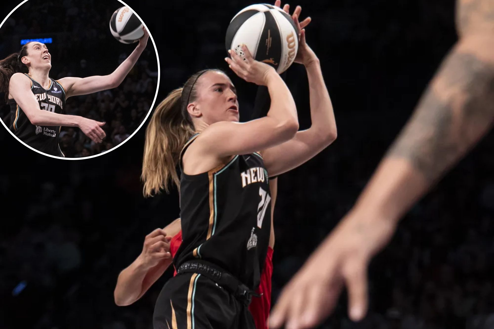 Sabrina Ionescu leads huge Liberty rally in bounce-back win over Dream