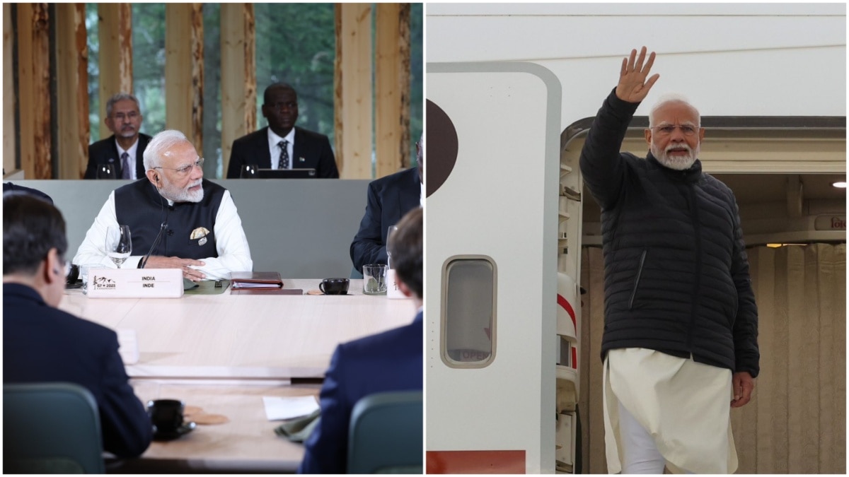 PM Modi Concludes Canada Visit, Heads To Croatia After 'Productive G7 ...