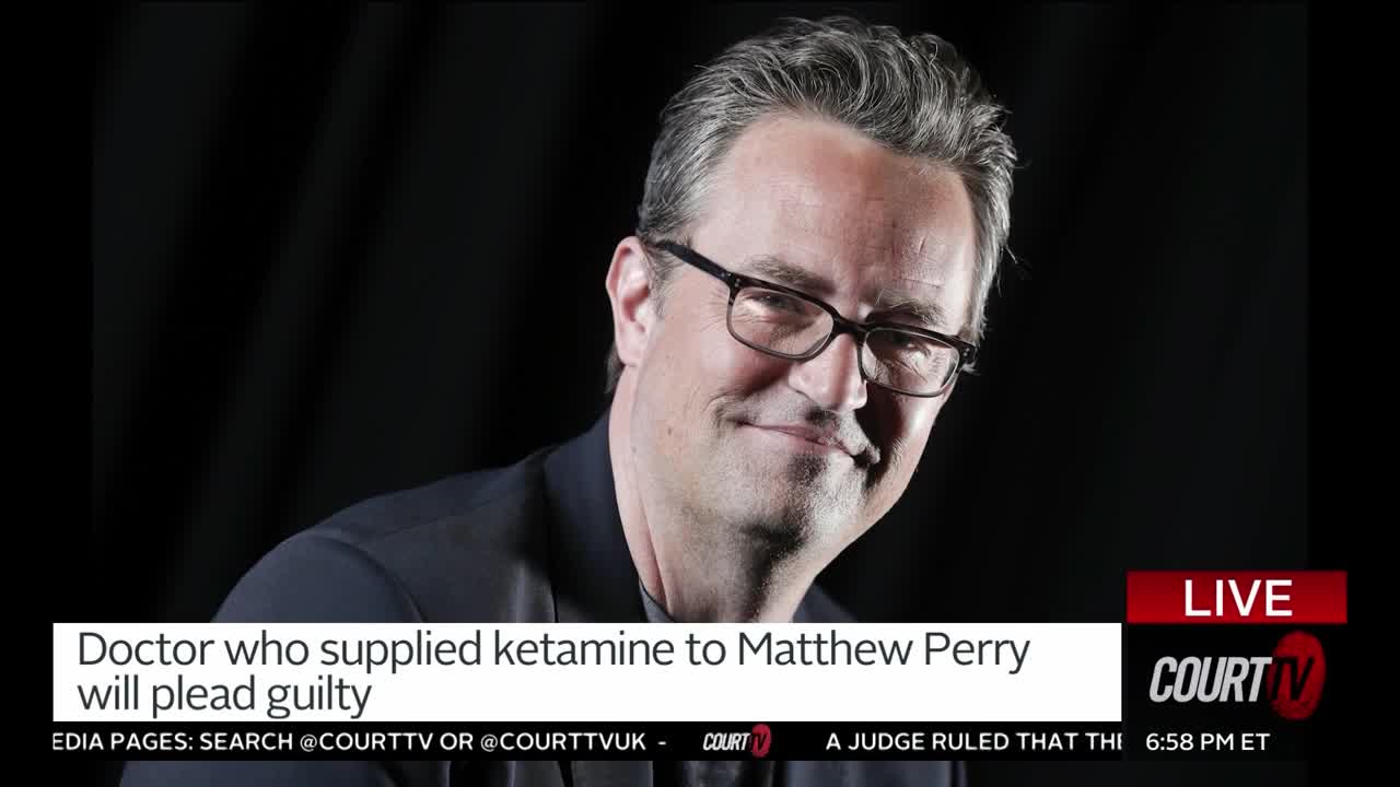 Doctor Who Gave Matthew Perry Ketamine Will Plead Guilty