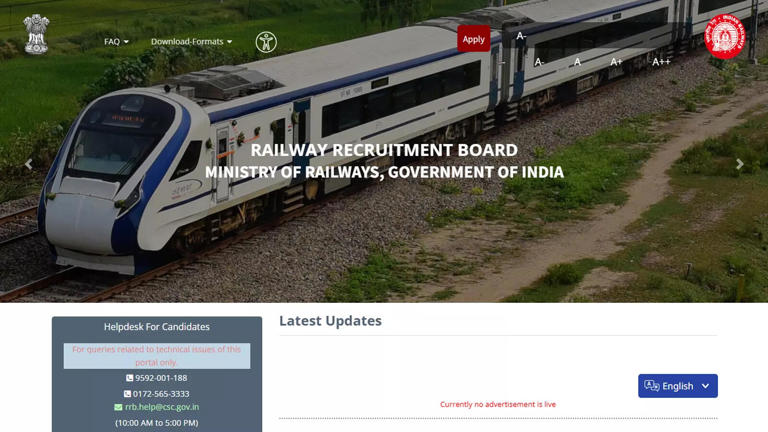 RRB technician recruitment 2025: Online registration for 6,180 posts ...