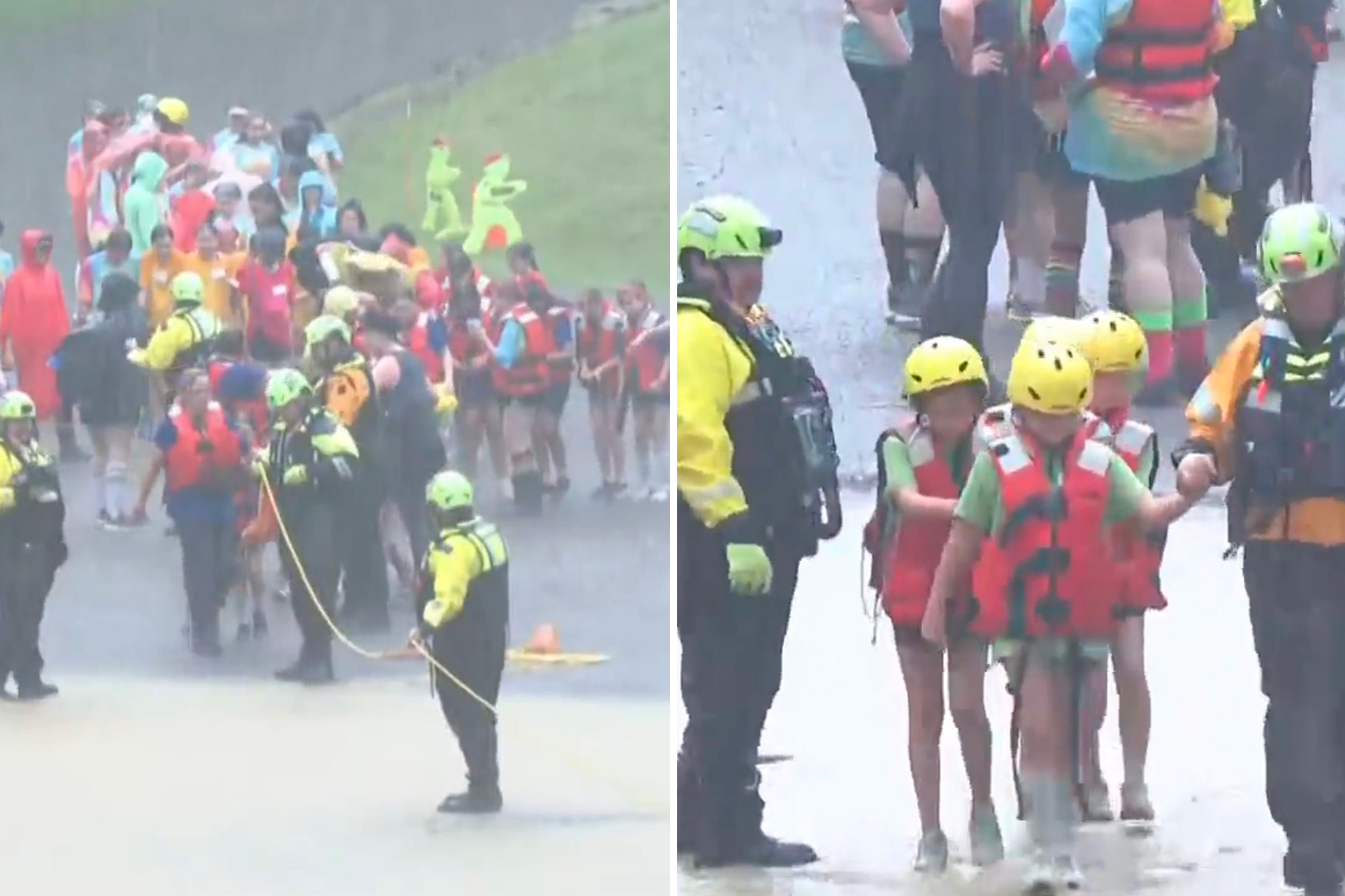 More than 100 Girl Scouts rescued after sudden flash flood strands ...