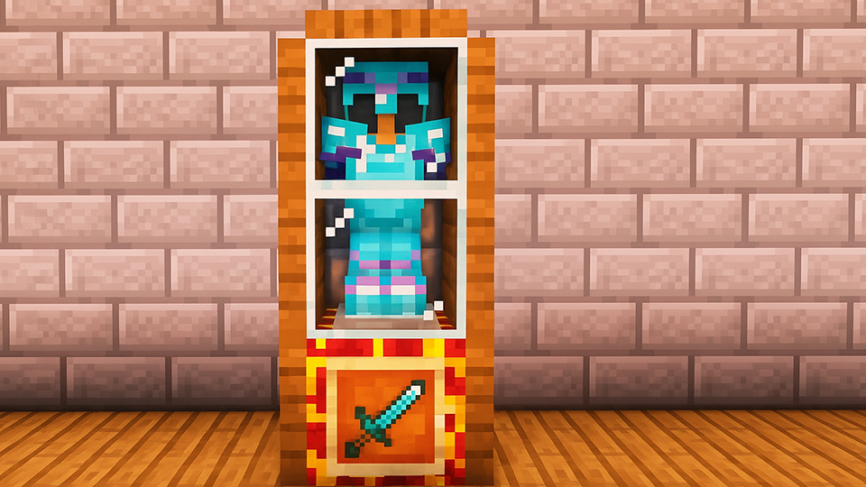 Minecraft Armor Showcase Build 🛡️ | How to Display Armor in Style!