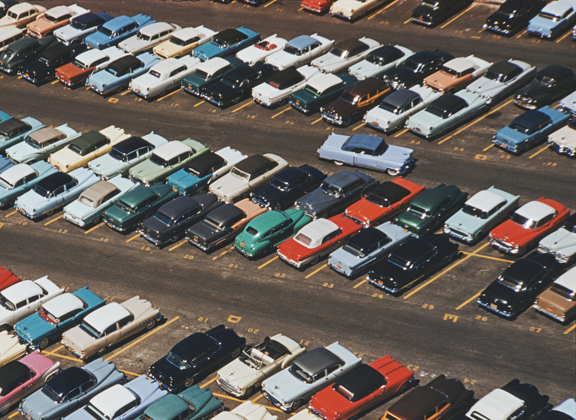 A brief drive through the history of the parking lot