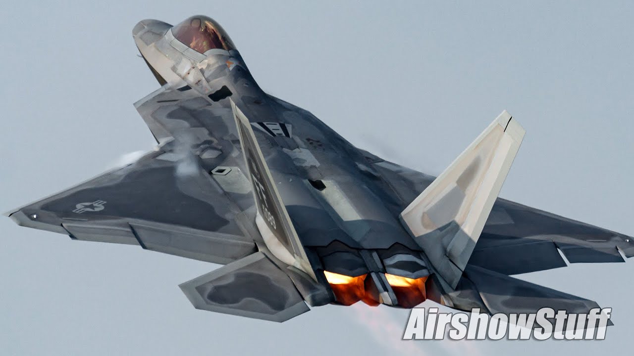 Davenport Native Pilots F-22 Raptor at Quad City Air Show