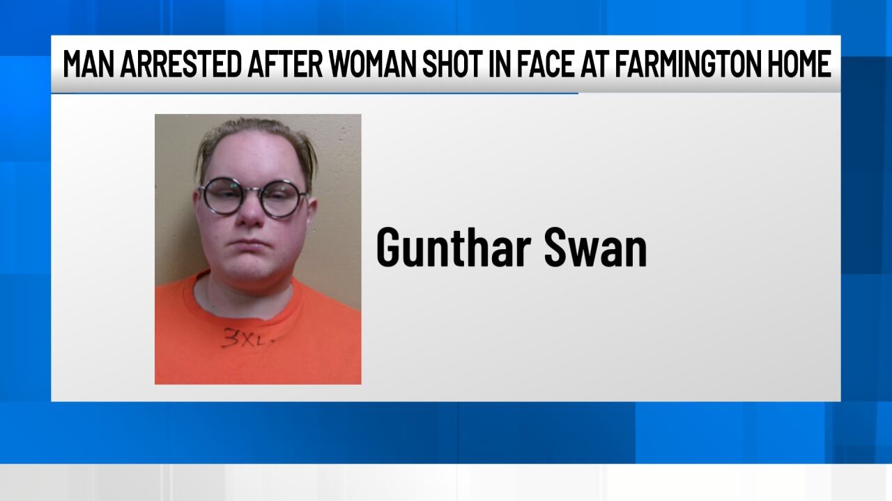 Maine man arrested after woman shot in face at Farmington home, police say