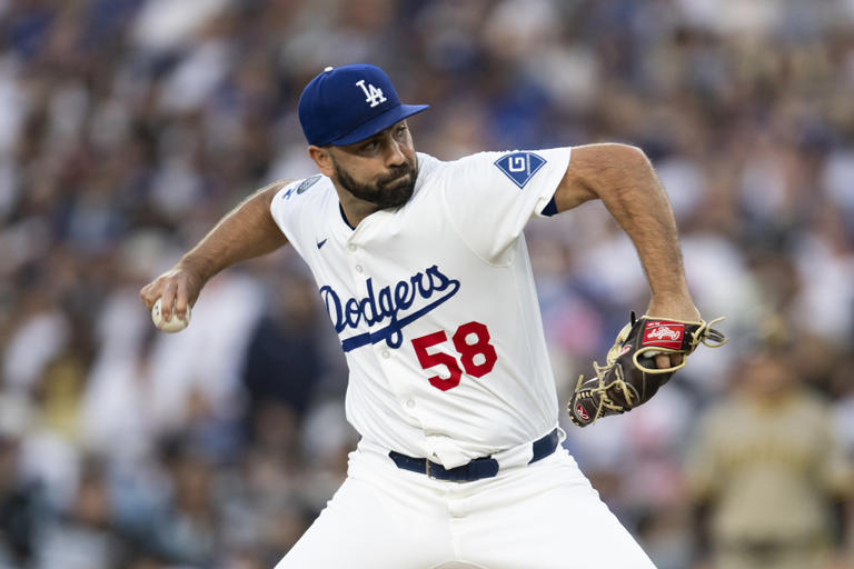 Tatis, Ohtani and Iglesias hit by pitches. Dodgers manager Dave Roberts ...