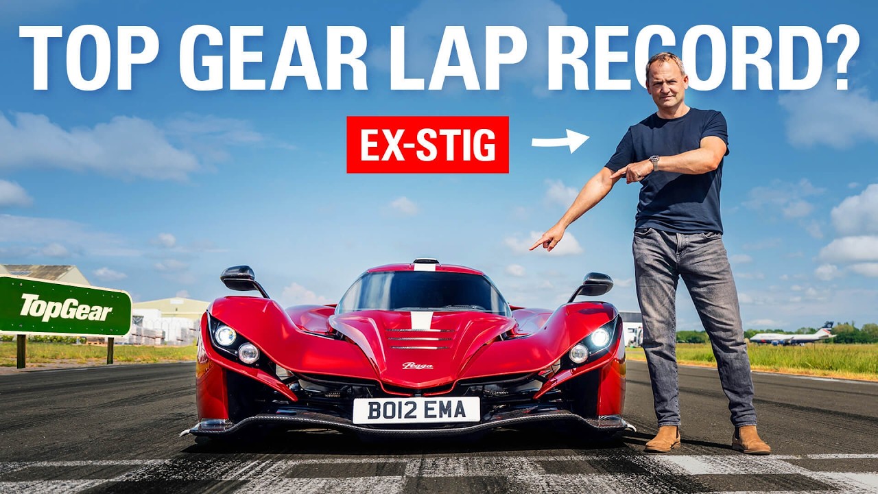 Ex-Stig Ben Collins Tries to Break the Top Gear Lap Record 🏁🔥 (Again!)