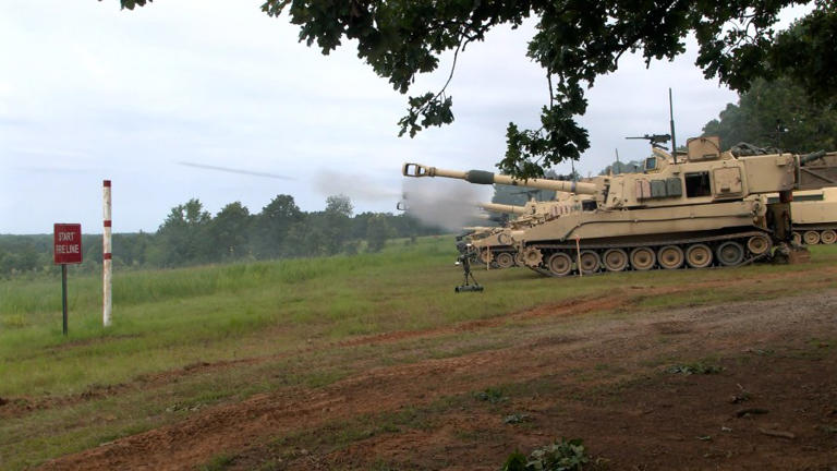 Arkansas Army National Guard conducts annual live fire training at Fort ...