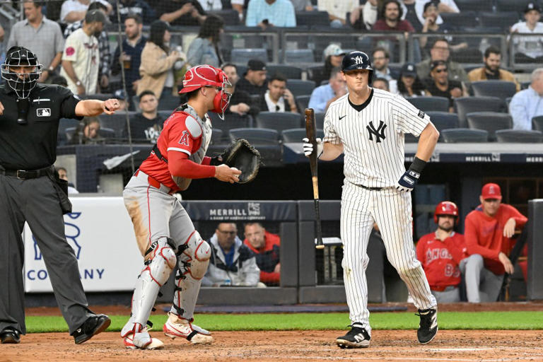 Yankees shut out again by Angels as scoreless streak hits 29 innings in ...