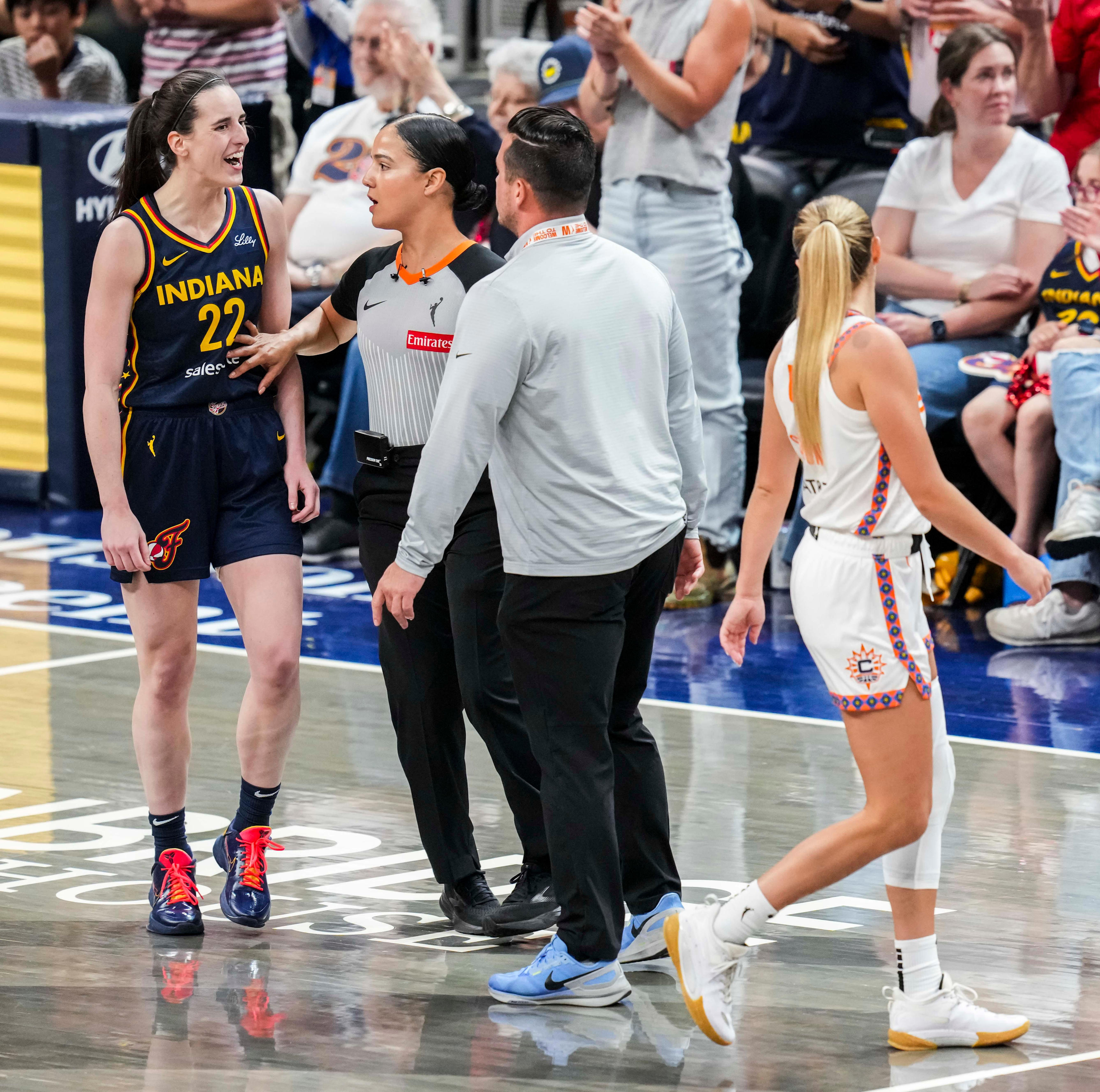 'Everybody's getting better, except the officials.' After 6 technicals ...