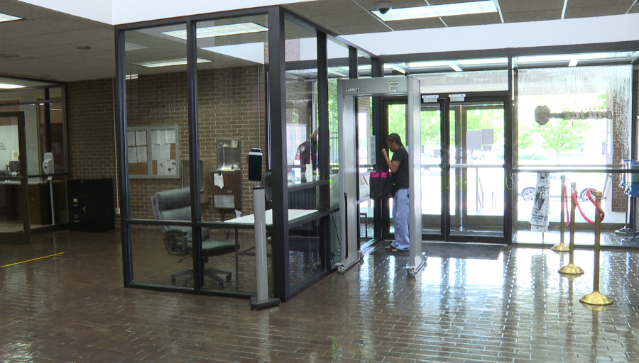 It may become a crime to bypass security measures at city hall