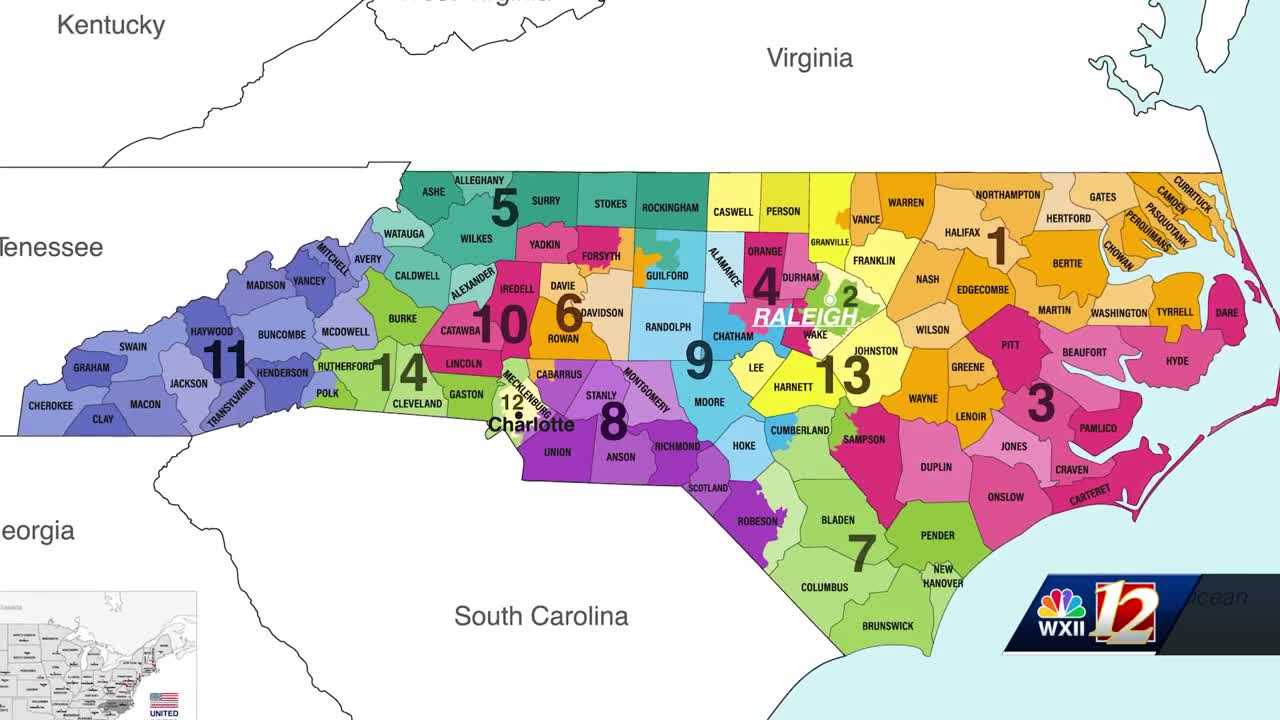 North Carolina district maps trial continues