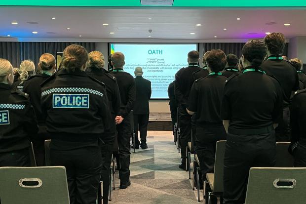 The fight against terror strengthened as new specialist recruits join GMP