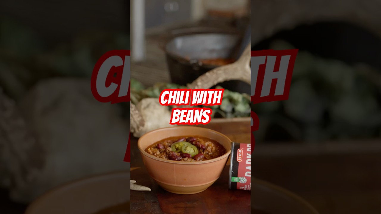 Texas cooked chili with beans to satisfy loyal customers