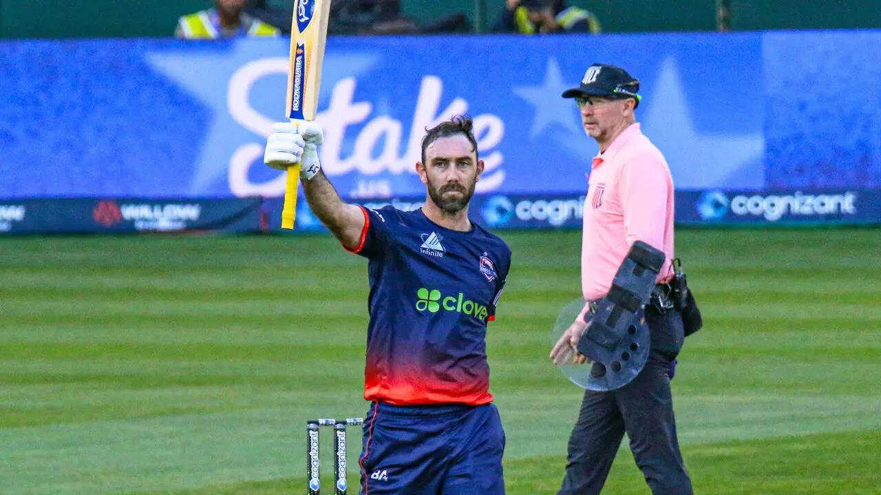 Maxi Show! Glenn Maxwell slams century in WSF vs LAKR; joins elite list ...