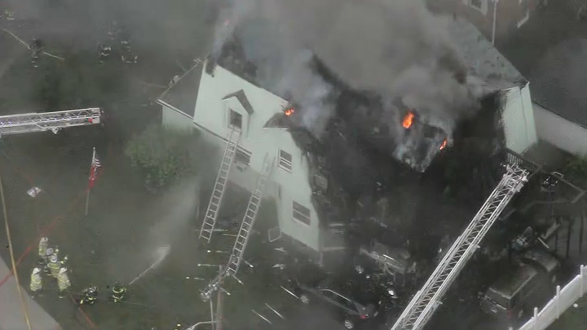 Revere fire leaves elderly man injured, officials say