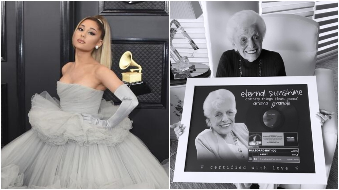 Marjorie Grande, singer Ariana Grande's grandmother, dies at 99