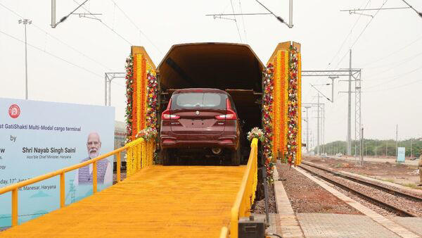 Maruti Suzuki bets big on rail logistics to scale up green dispatch ...