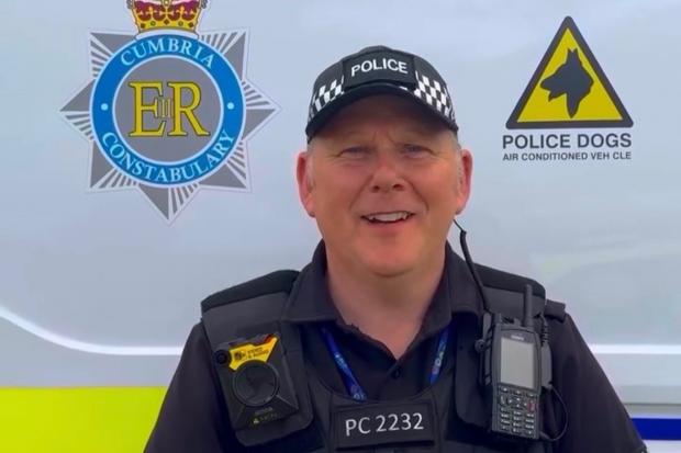 Cumbrian dog handler wins award for dealing with banned XL Bullys