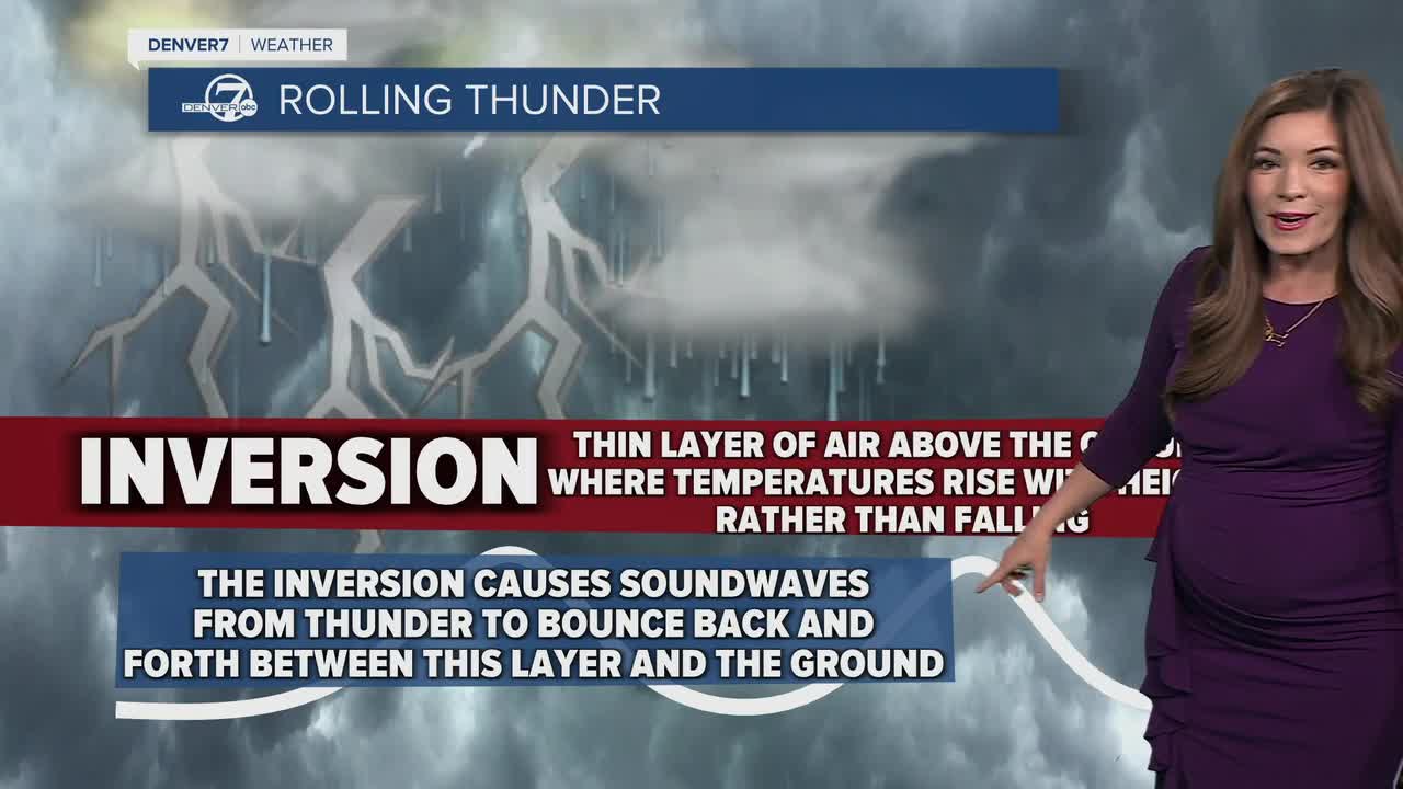 What is rolling thunder? This viewer asked, so Danielle Grant explains