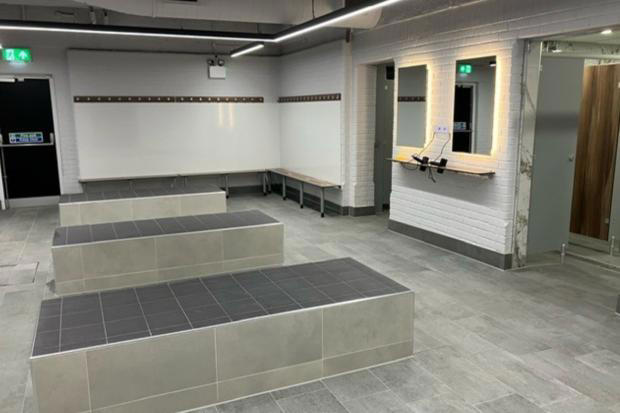 Littledown gym changing rooms get £350k makeover