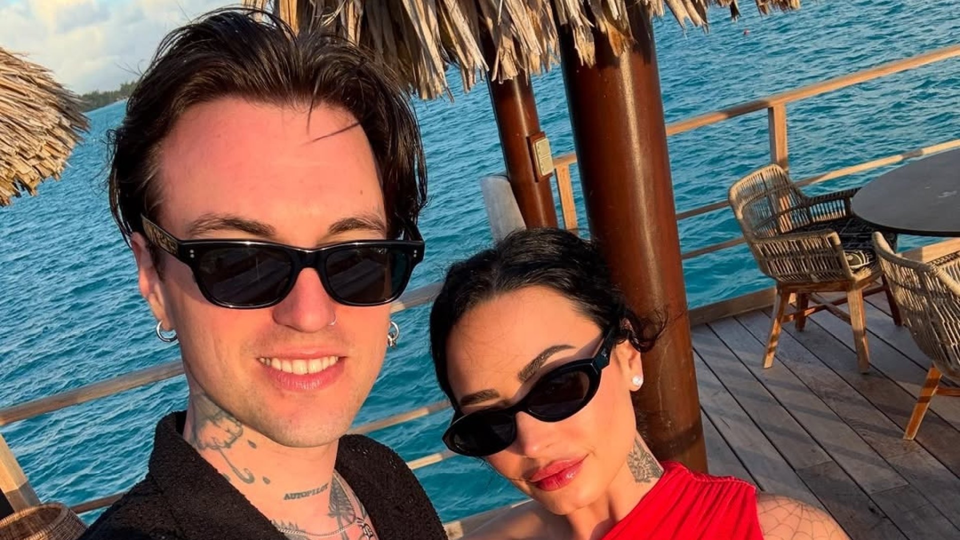Demi Lovato Shares Tropical Photos From Honeymoon With Husband Jutes