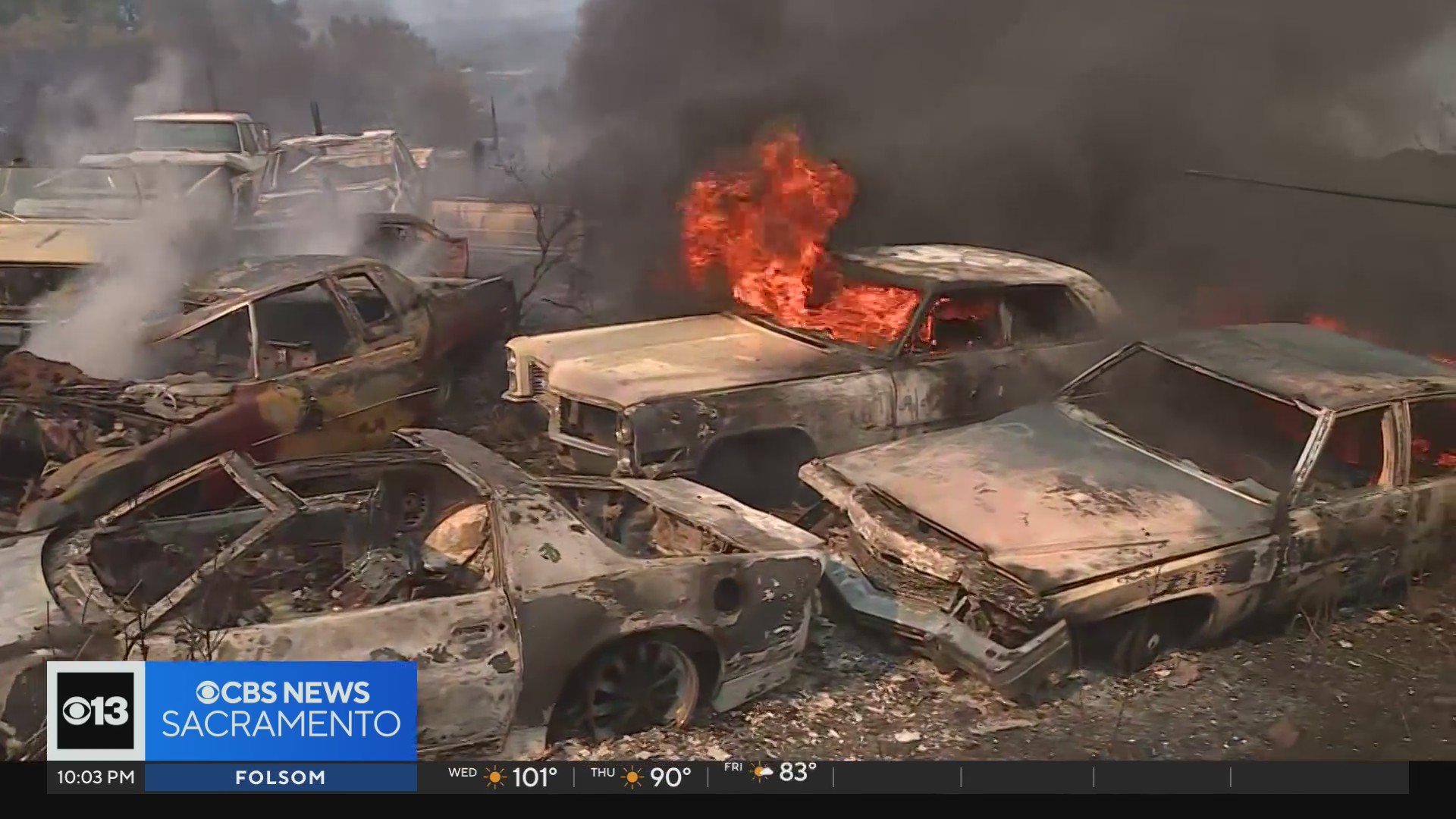 Forward progess stopped for Bonanza Fire in El Dorado County