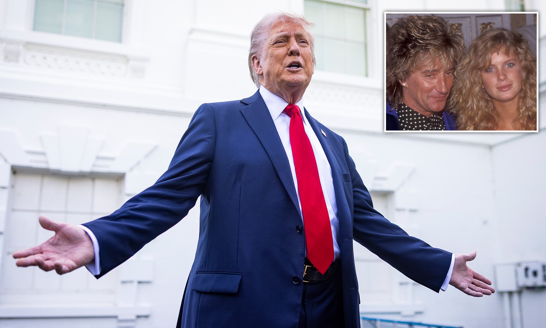 Legendary rocker Rod Stewart reveals why he won't go to Trump's Mar-a ...