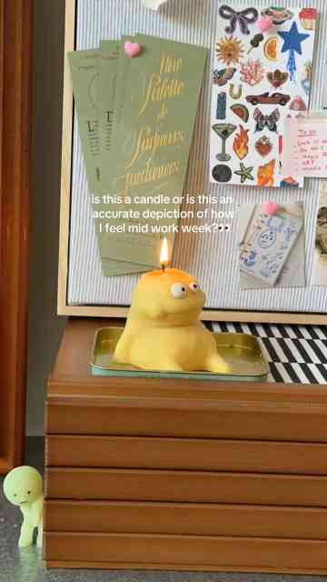 Is This a Candle or an Accurate Depiction of How I feel Mid Work Week?