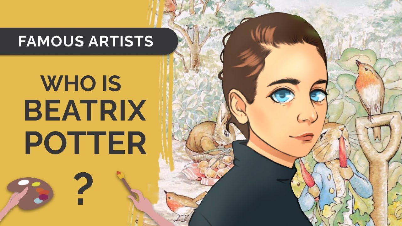 Fun Facts About Illustrator Beatrix Potter – Artist Bio + Speedpaint