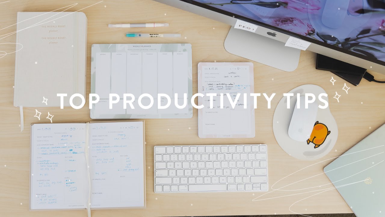 10 Tips for Healthy Productivity: Work Smarter, Not Harder