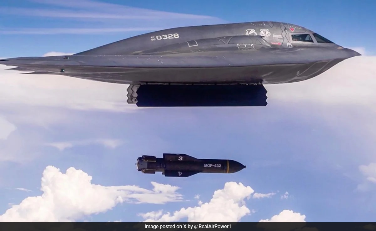 About US GBU-57, Only Buster Bomb Capable Of Hitting Iran's Nuclear Sites