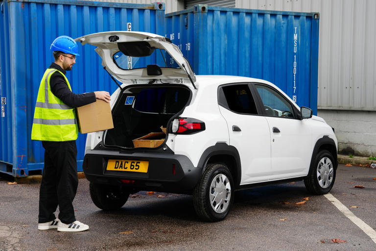 Dacia Spring Cargo unveiled as UK’s cheapest electric van
