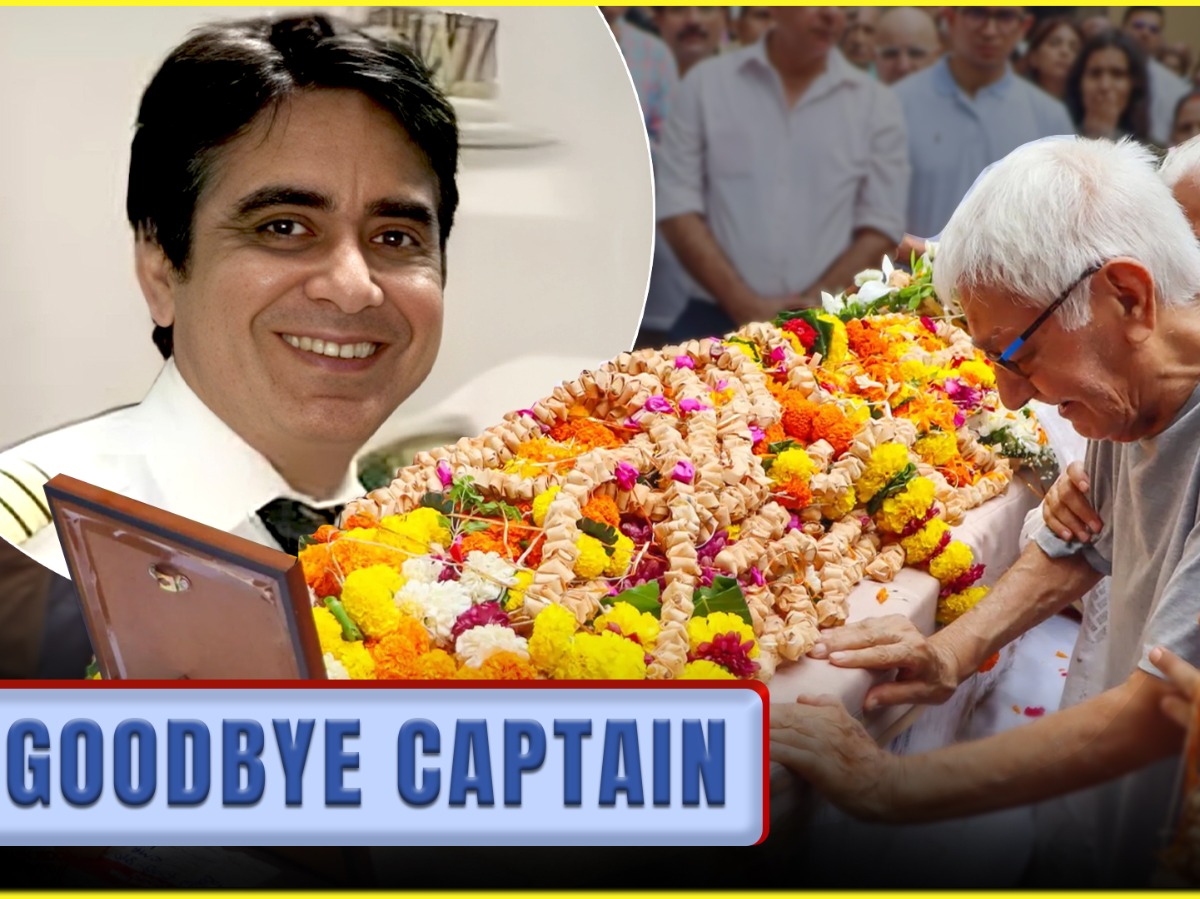 Air India Captain Sumeet Sabharwal’s father bids his son a final goodbye