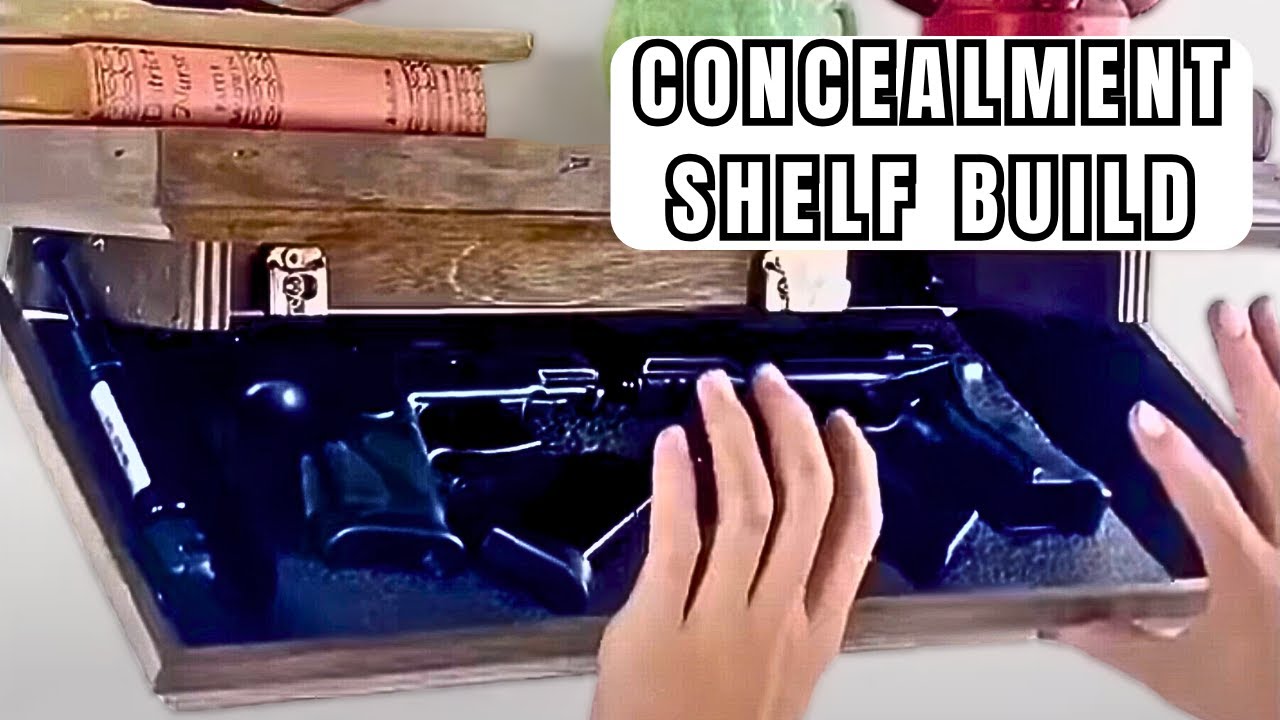 This Shelf Has a Secret - Watch the Full Concealment Build Come Together