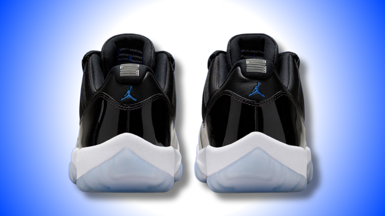 Air Jordan 11 Retro Low ‘Space Jam’ is Black Cat Meets French Blue ...