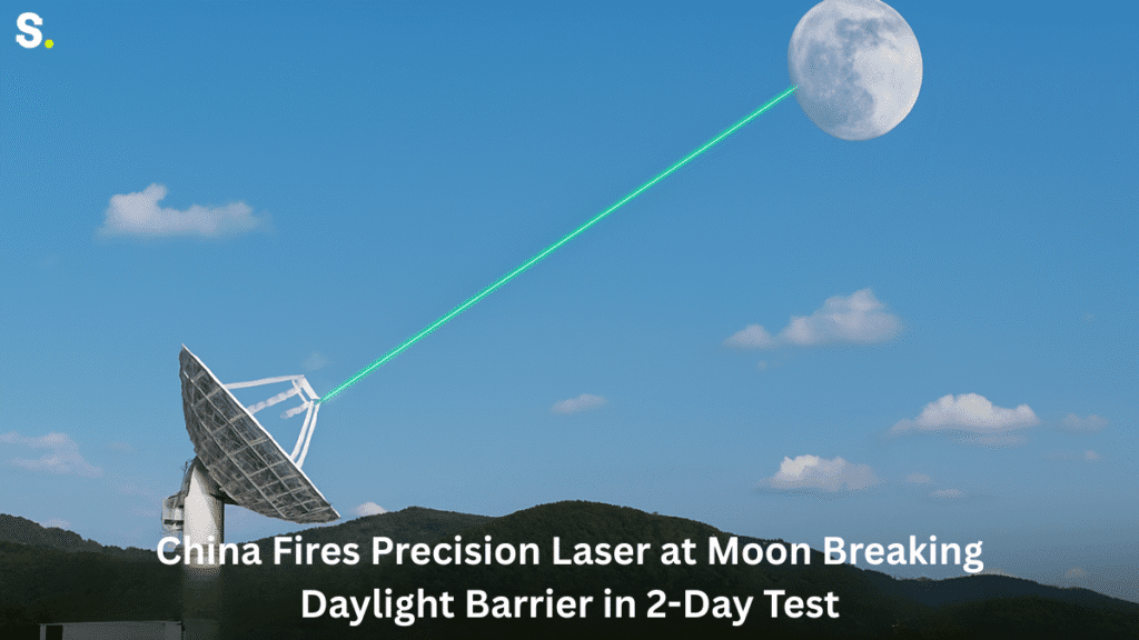 🌐 Daylight No Longer a Barrier—China Unlocks 24/7 Moon Tracking with Breakthrough Laser Technology