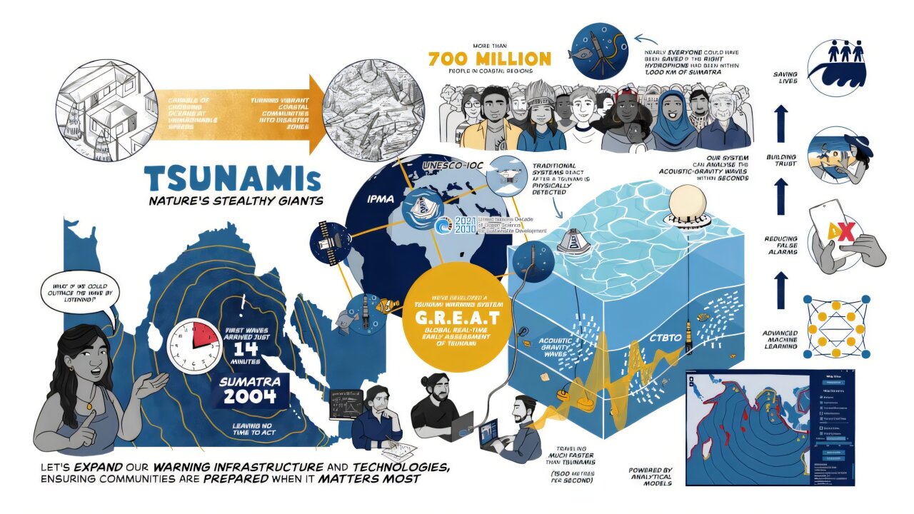 New technology uses underwater sound waves for faster and more reliable ...