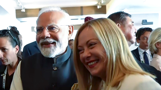 ‘You are the best’: PM Narendra Modi meets Italy's Giorgia Meloni at G7 ...