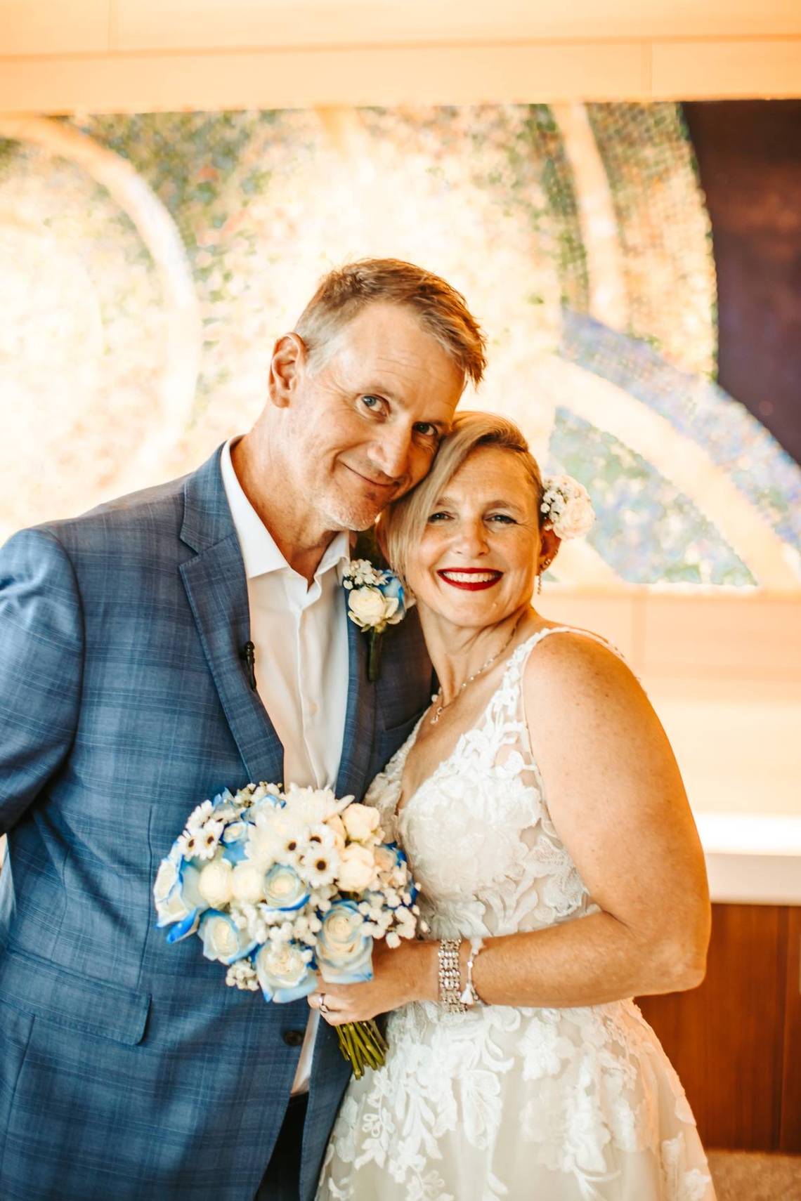 Cancer threatened to ruin their wedding. So this couple got married in ...