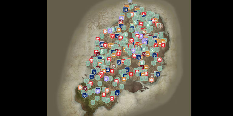 Diablo 4 - Interactive Map (Sanctuary)