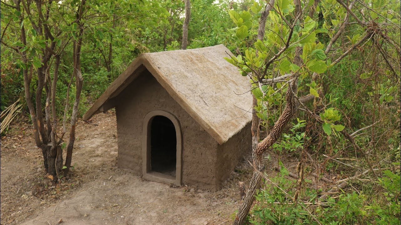 Building a Traditional Mud House in the Jungle