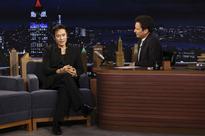 Lee Byung-hun, Jimmy Fallon Show is out..Squid Game Proves Its Global ...