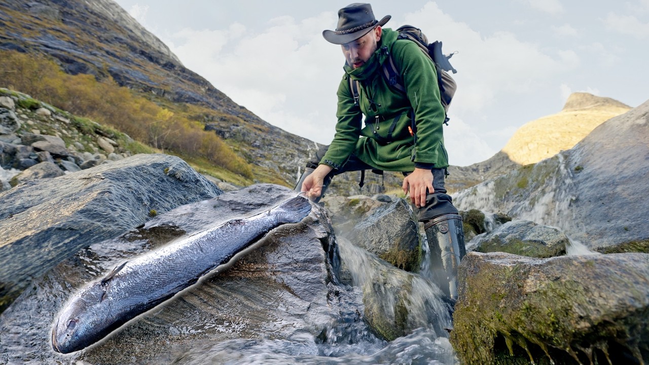 ASMR Outdoor Cooking in Norway’s Wild🔥