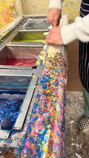 Side Scrape — Removing Layers To Shape The Candle