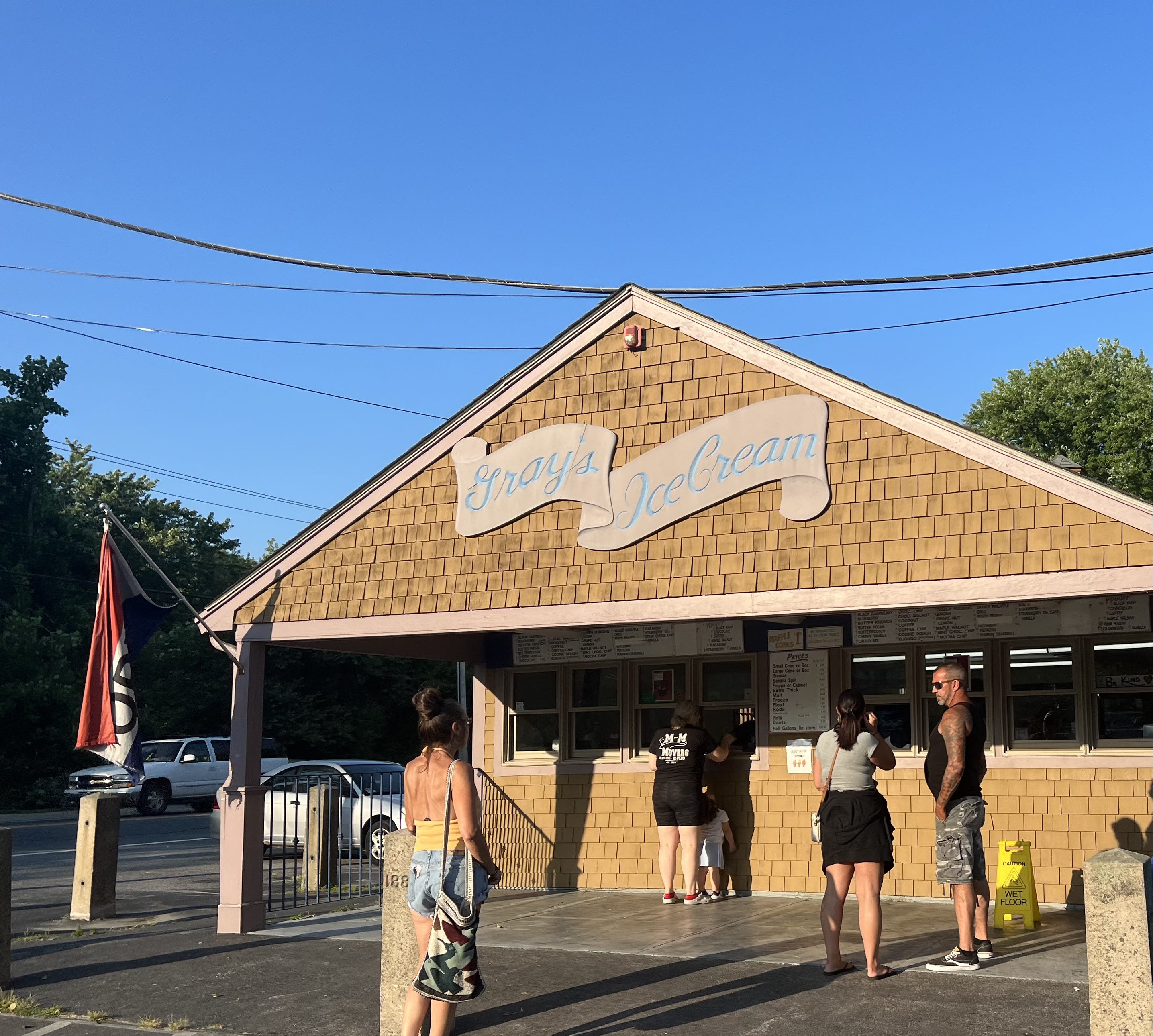 What is the oldest ice cream shop in Rhode Island? It's over 100 years old