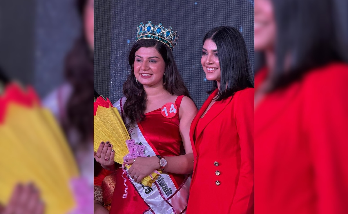 Pics: Aishwarya Raj, Wife Of BJP MLA Vishal Prashant, Crowned Mrs Bihar ...